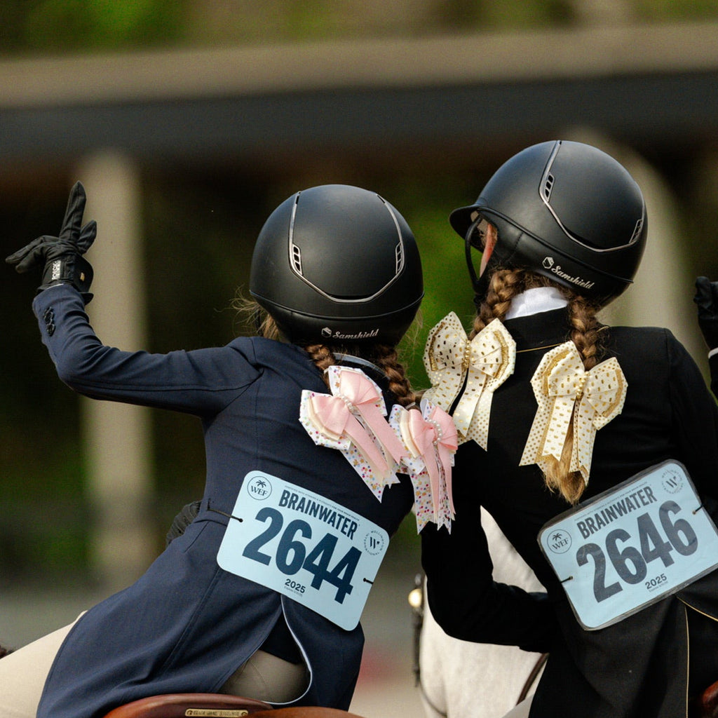 Custom Equestrian Girls Horse Show The Bows